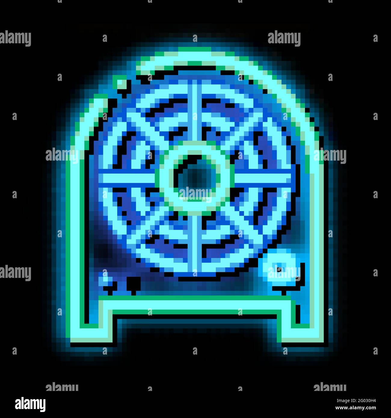 Heat radiator and air vent Stock Vector Images - Alamy