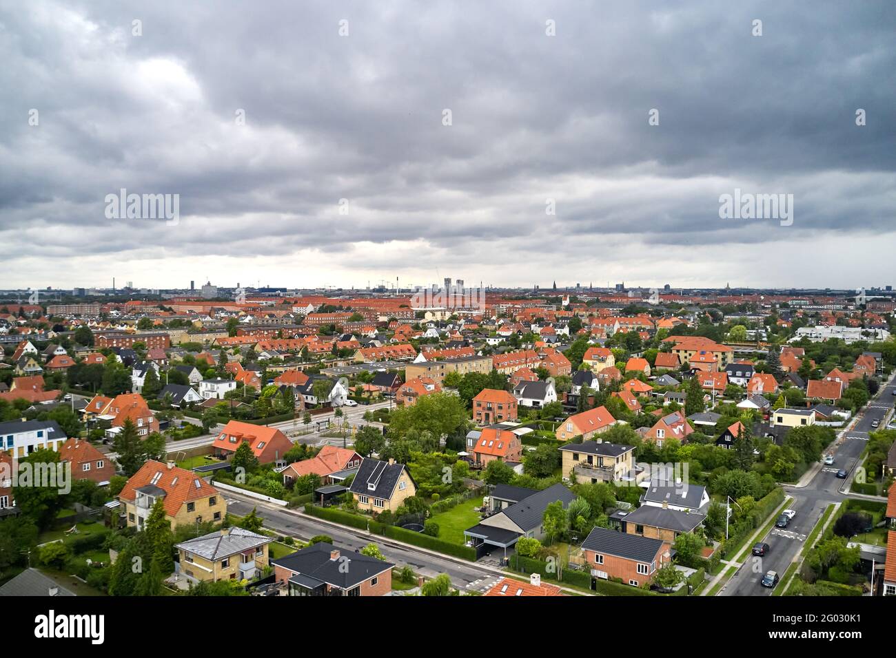 Denmark suburbs hi-res stock photography and images - Alamy