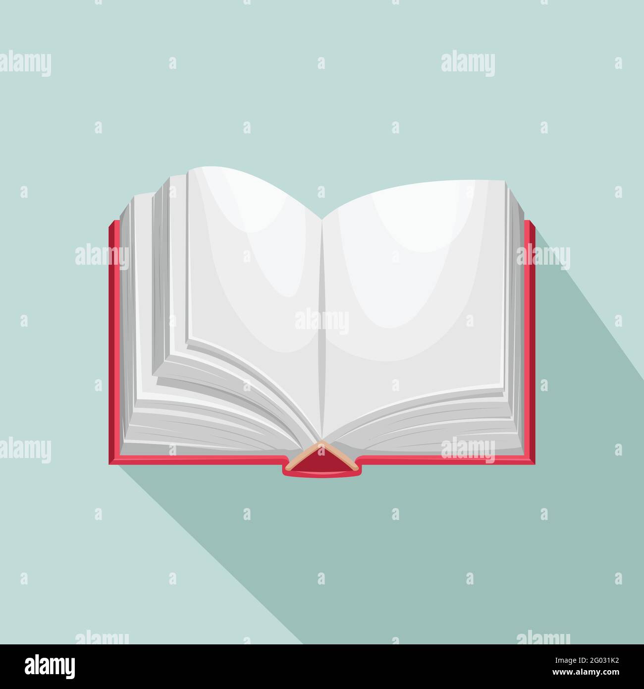Studying books top view Stock Vector Images - Alamy