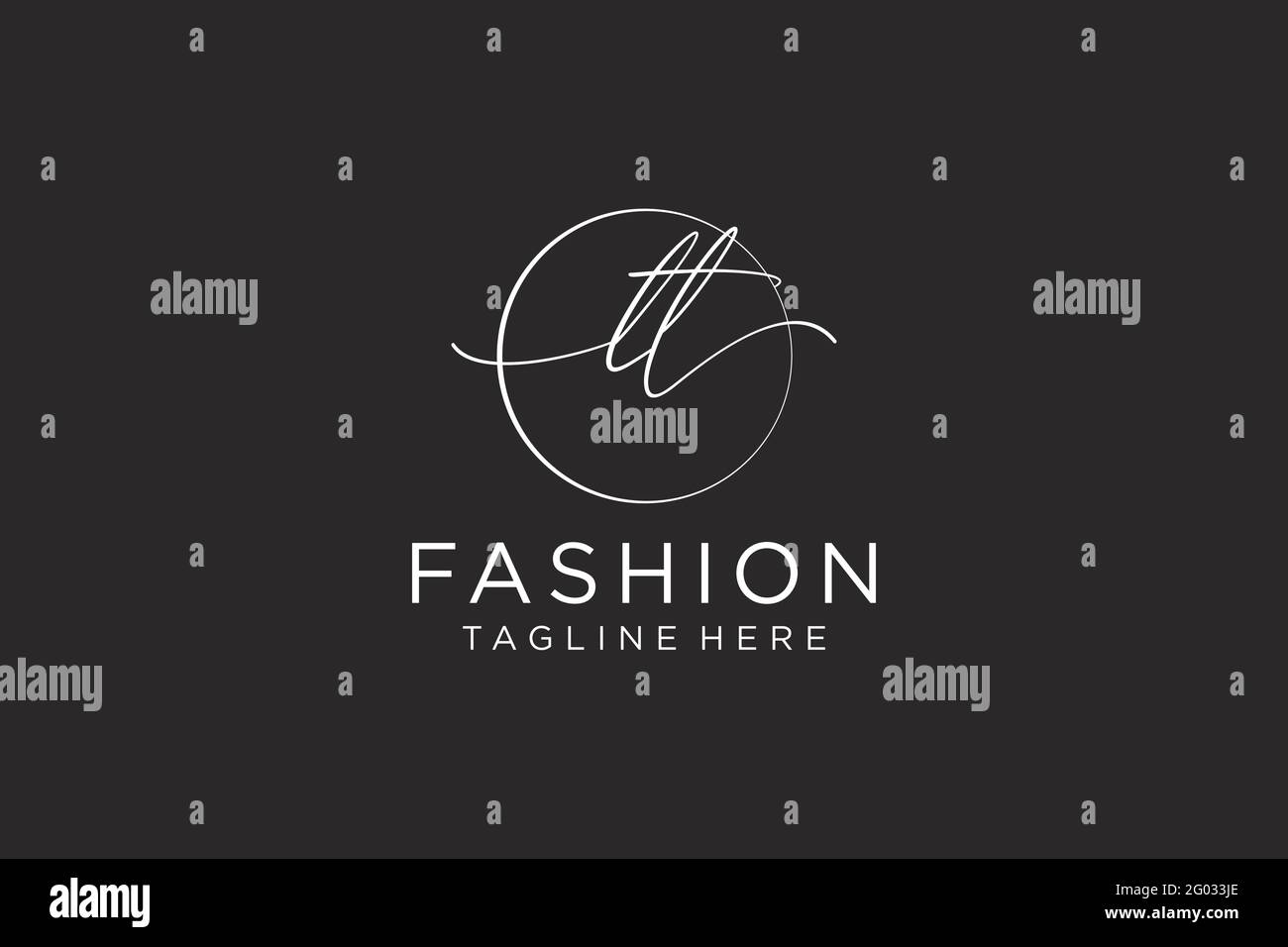 LT Feminine logo beauty monogram and elegant logo design, handwriting ...