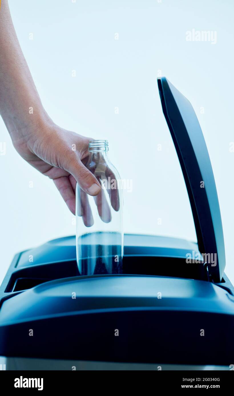Glass dustbin hi-res stock photography and images - Alamy