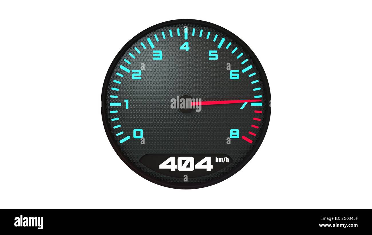 Racing Car Dashboard 3D Animation Stock Photo - Alamy