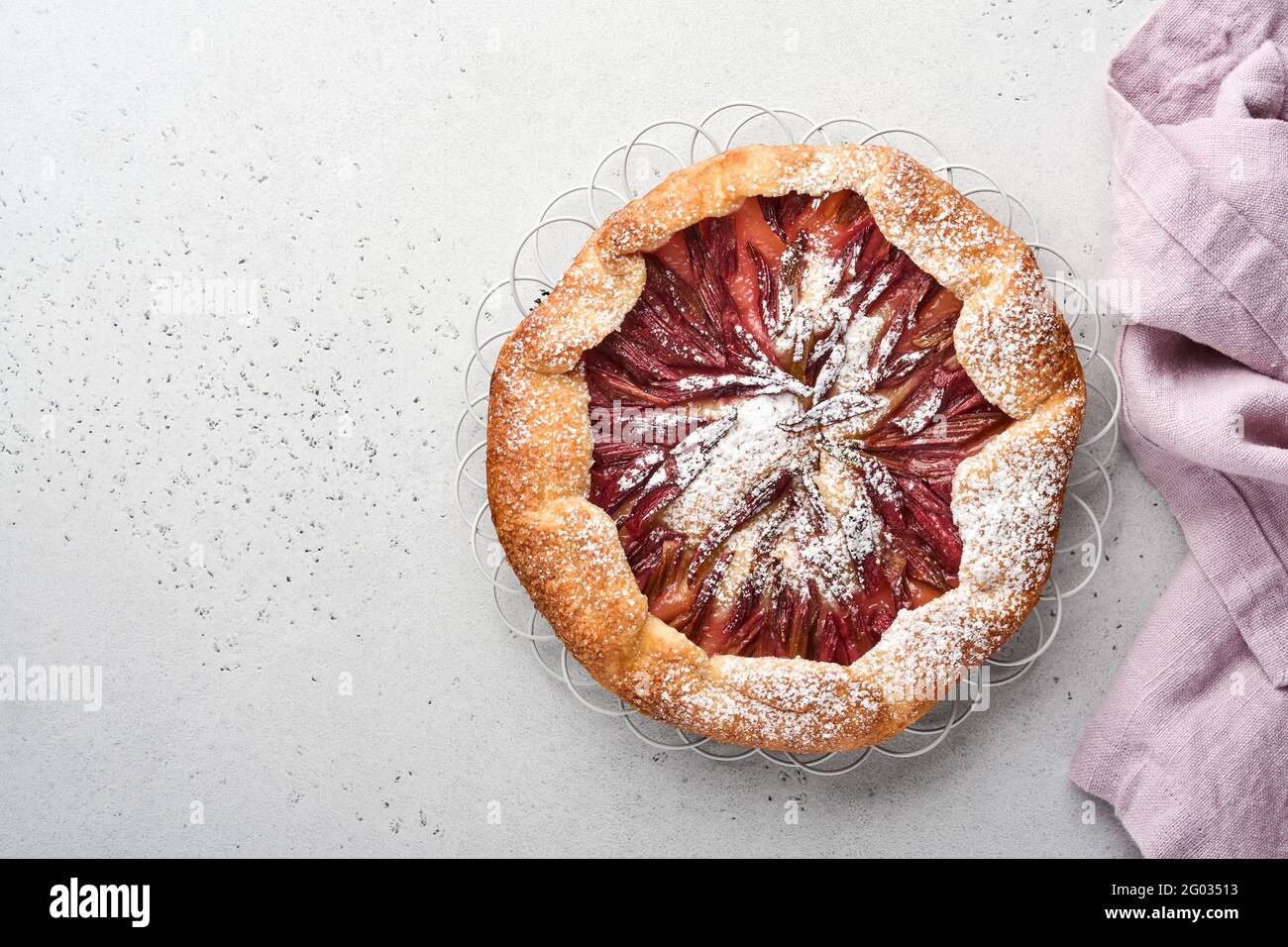 Pie Top View Pattern