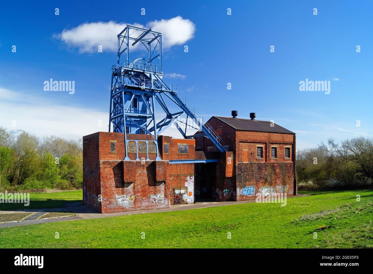 UK,South Yorkshire,Barnsley Main Colliery Stock Photo - Alamy