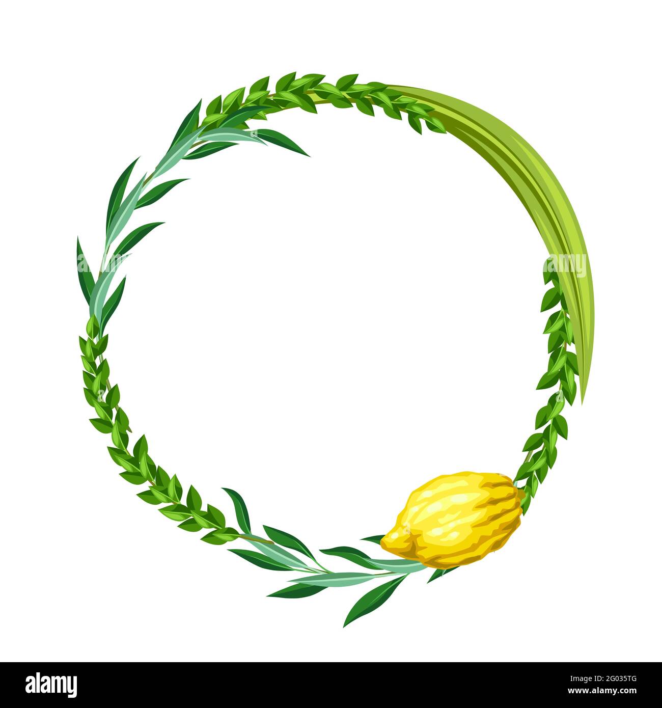 Happy Sukkot decorative frame. Holiday background with Jewish festival ...