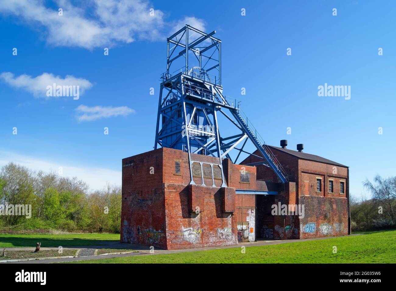 UK,South Yorkshire,Barnsley Main Colliery Stock Photo - Alamy
