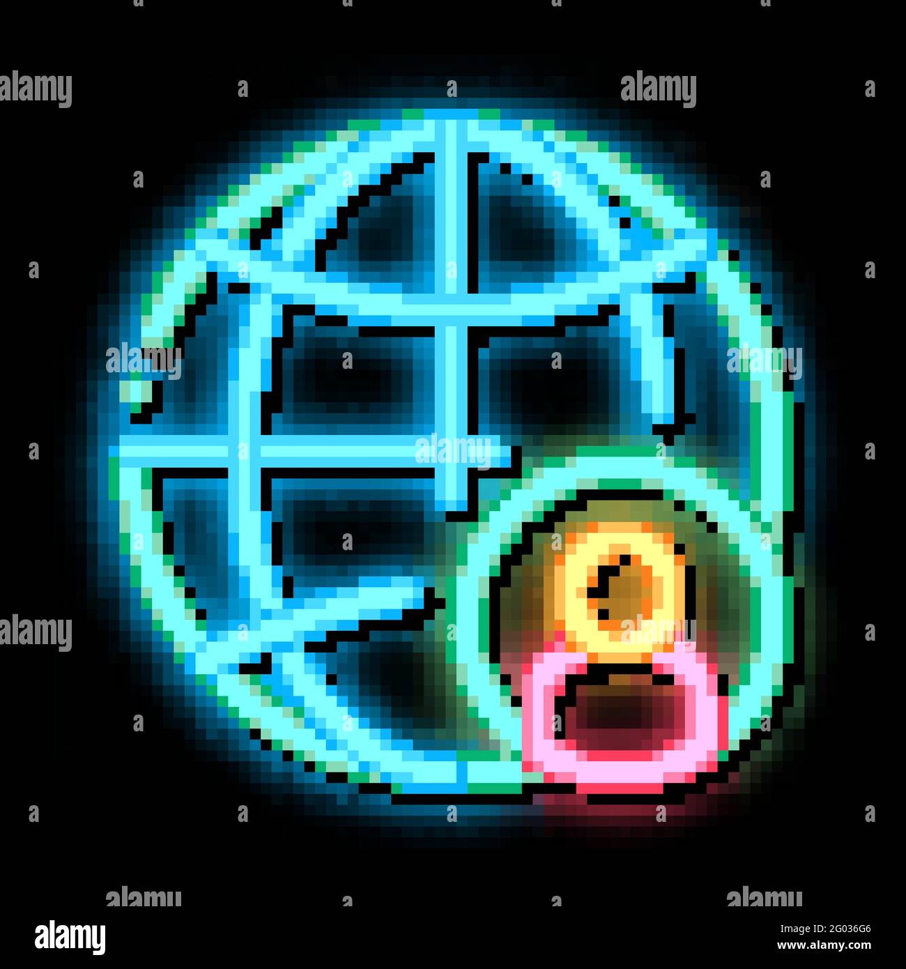 Planet Glob And Man Silhouette Job Hunting Vector Stock Vector Image ...