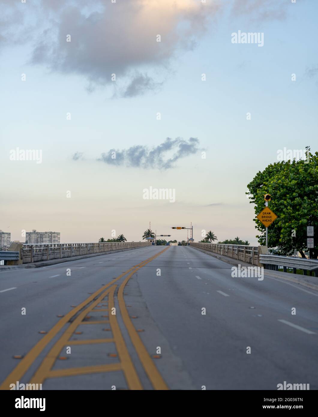 Photo of the Broad Causeway Miami Beach FL USA Stock Photo - Alamy