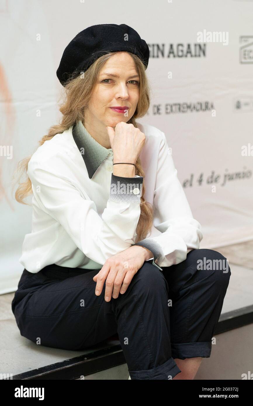 Spanish singer christina rosenvinge attends hi-res stock photography ...