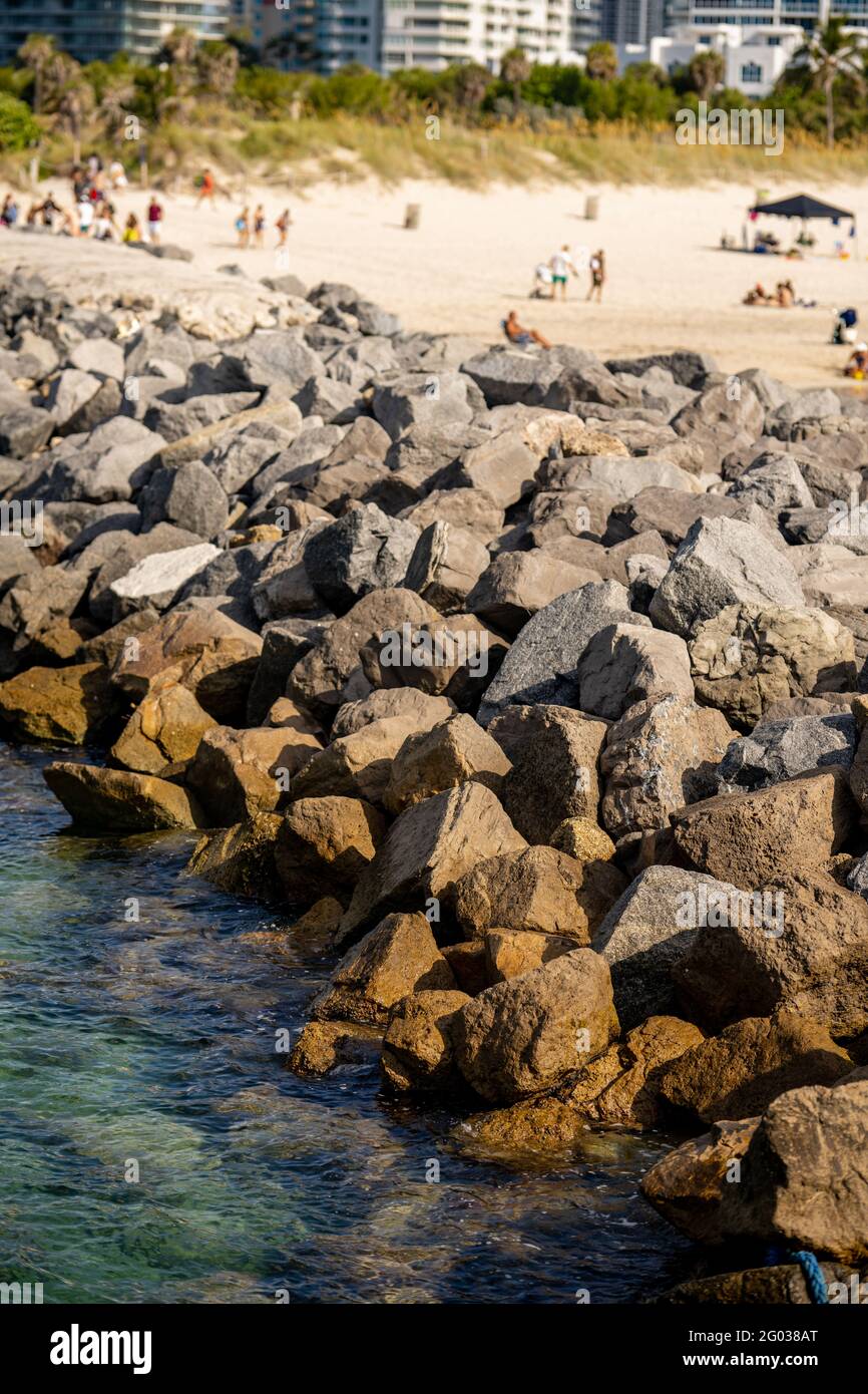 Miami rocks hi-res stock photography and images - Alamy