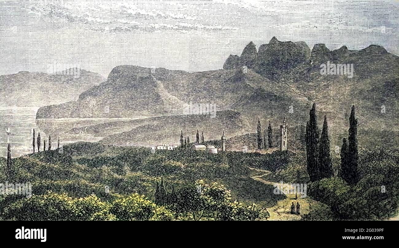 Kythrea, Turkish Degirmenlik, on the southern slope of the ...