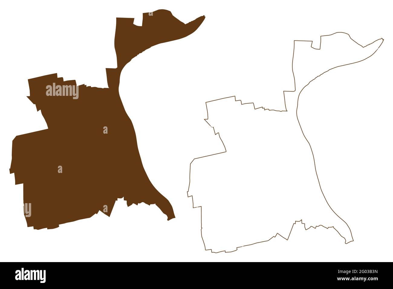 Worms city (Federal Republic of Germany, State of Rhineland-Palatinate ...