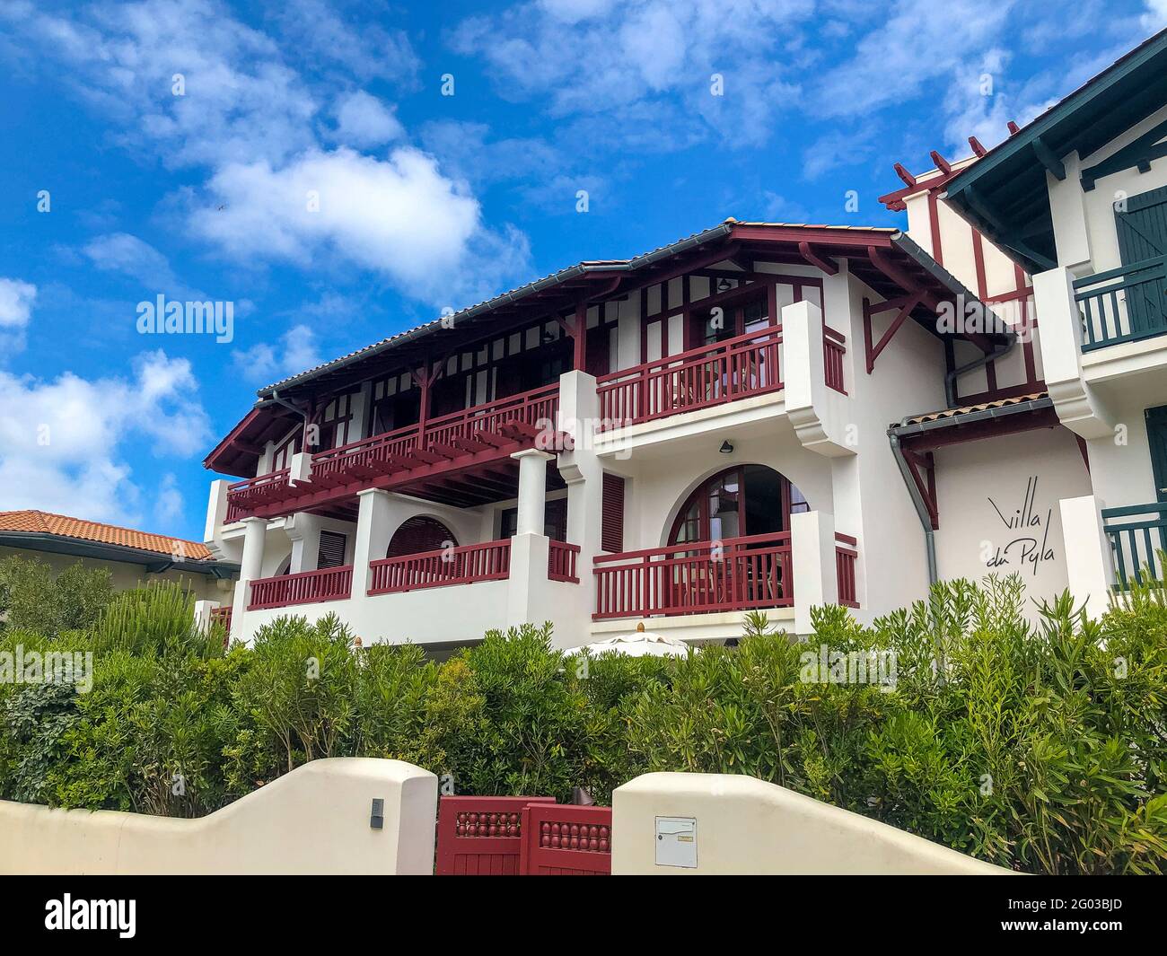 Exteriors town traditional balcony hi-res stock photography and images ...