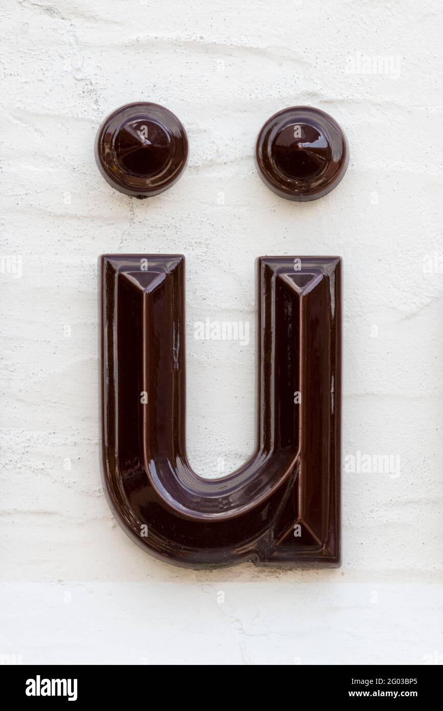 Ue alphabet hi-res stock photography and images - Alamy