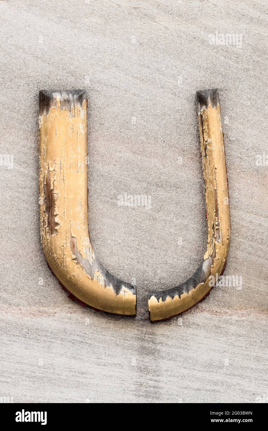 Capital letter u hi-res stock photography and images - Alamy