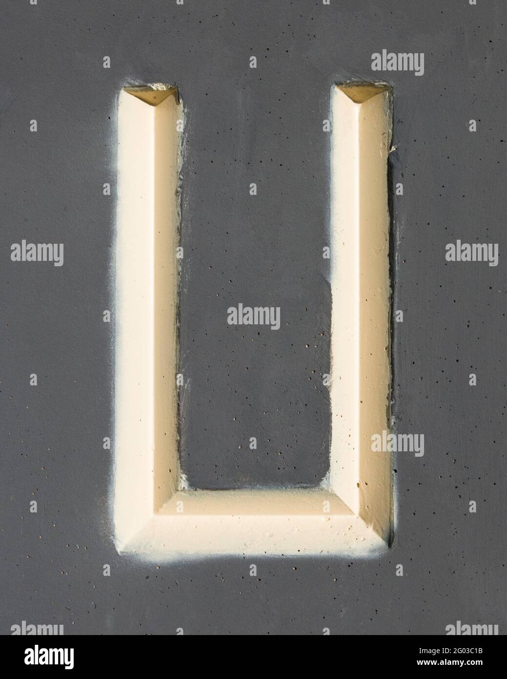 Concrete cast gray paint hi-res stock photography and images - Alamy