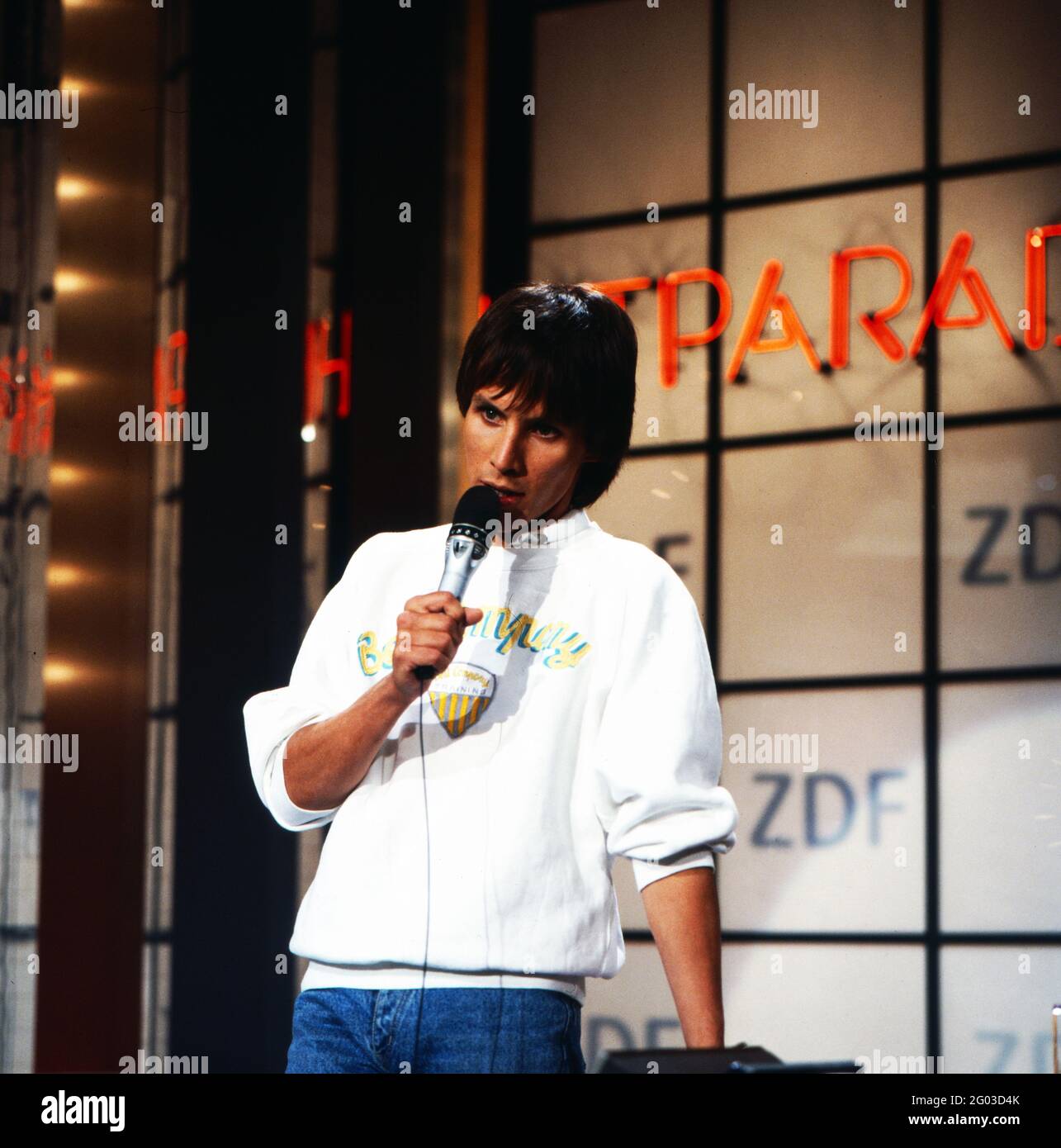 ZDF-Hitparade, Musiksendung, Deutschland 1969 - 2000, Sendung von 1987 ...