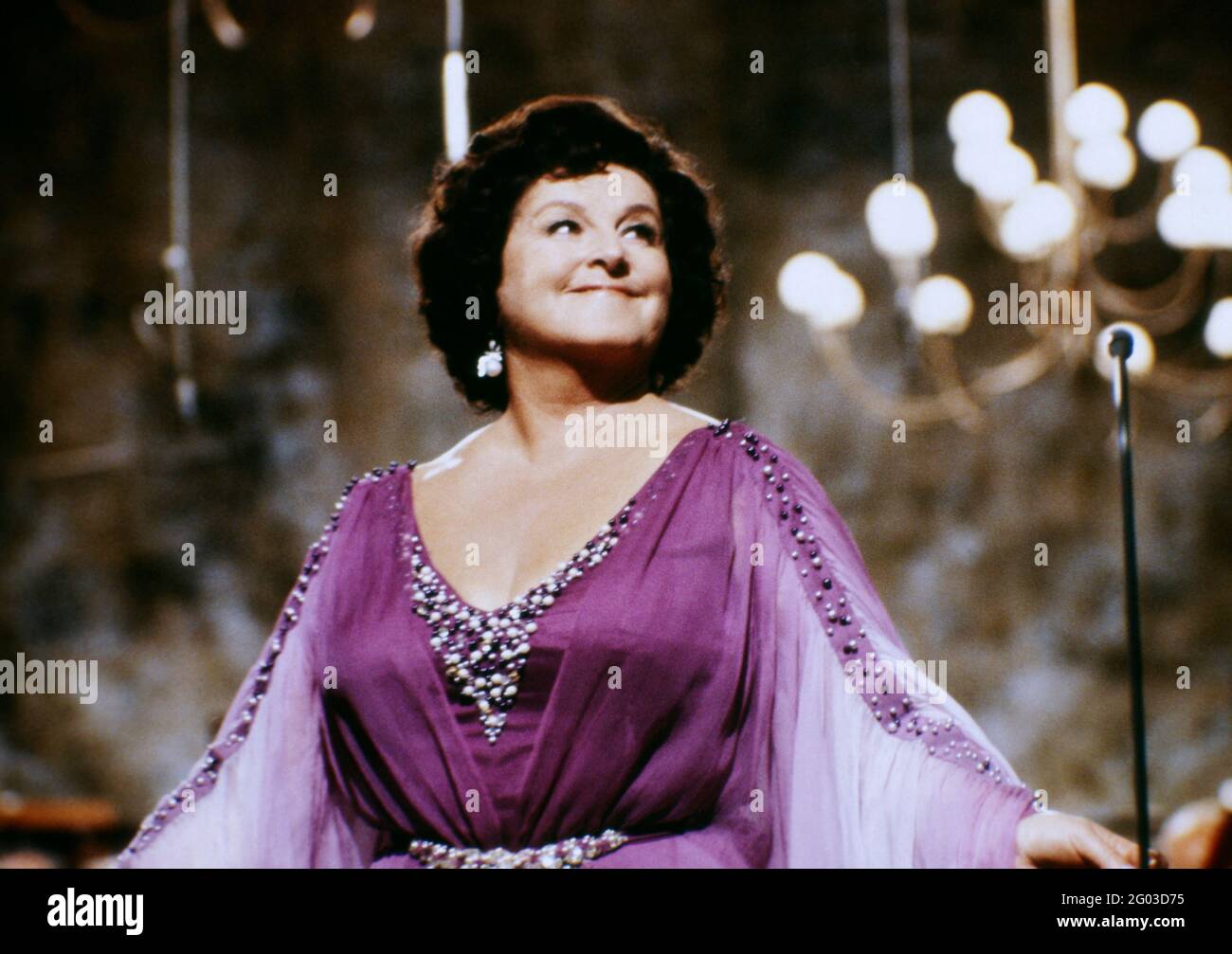Birgit Nilsson, schwedische Opernsängerin, Sopranistin, bedeutende ...