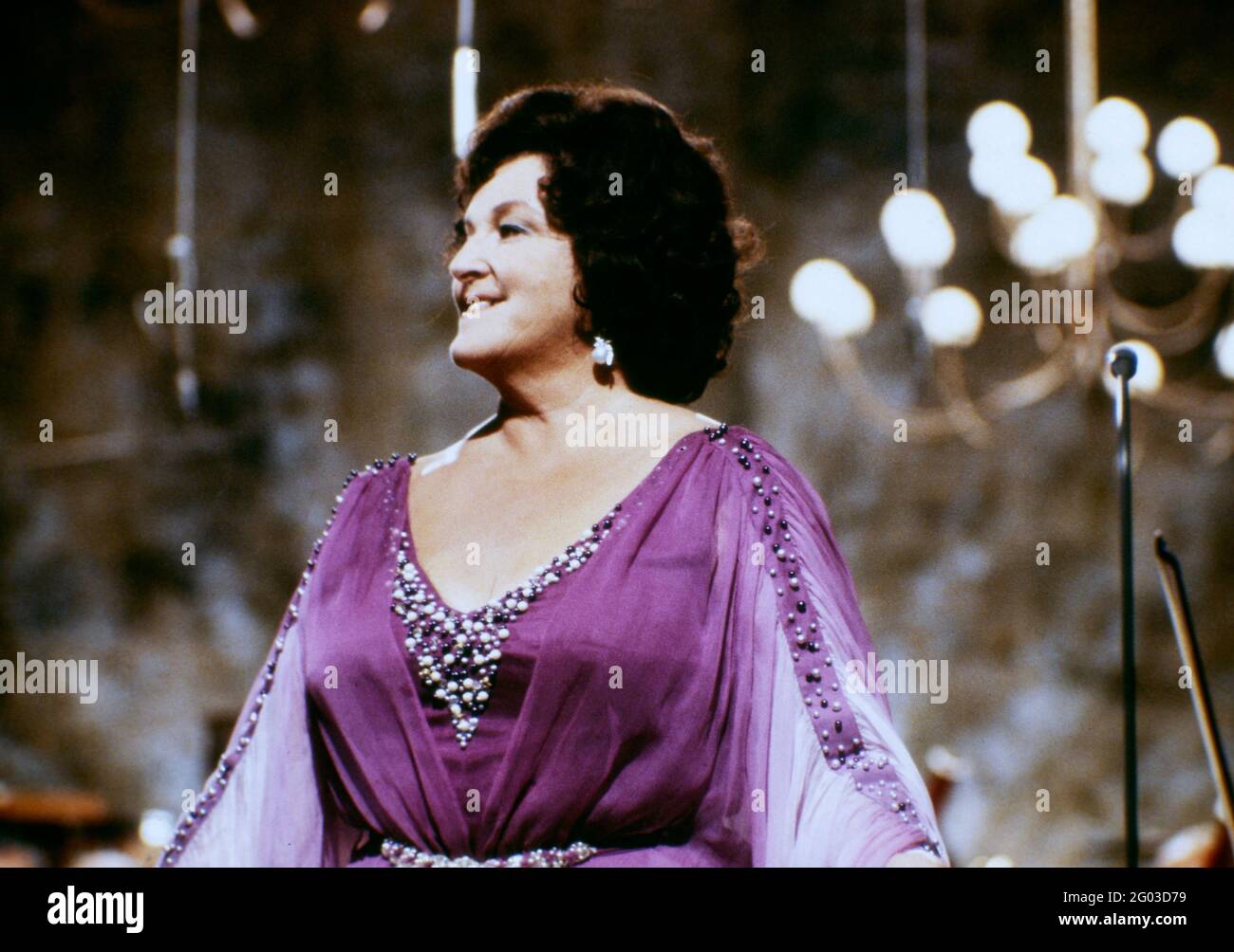 Birgit Nilsson, schwedische Opernsängerin, Sopranistin, bedeutende ...