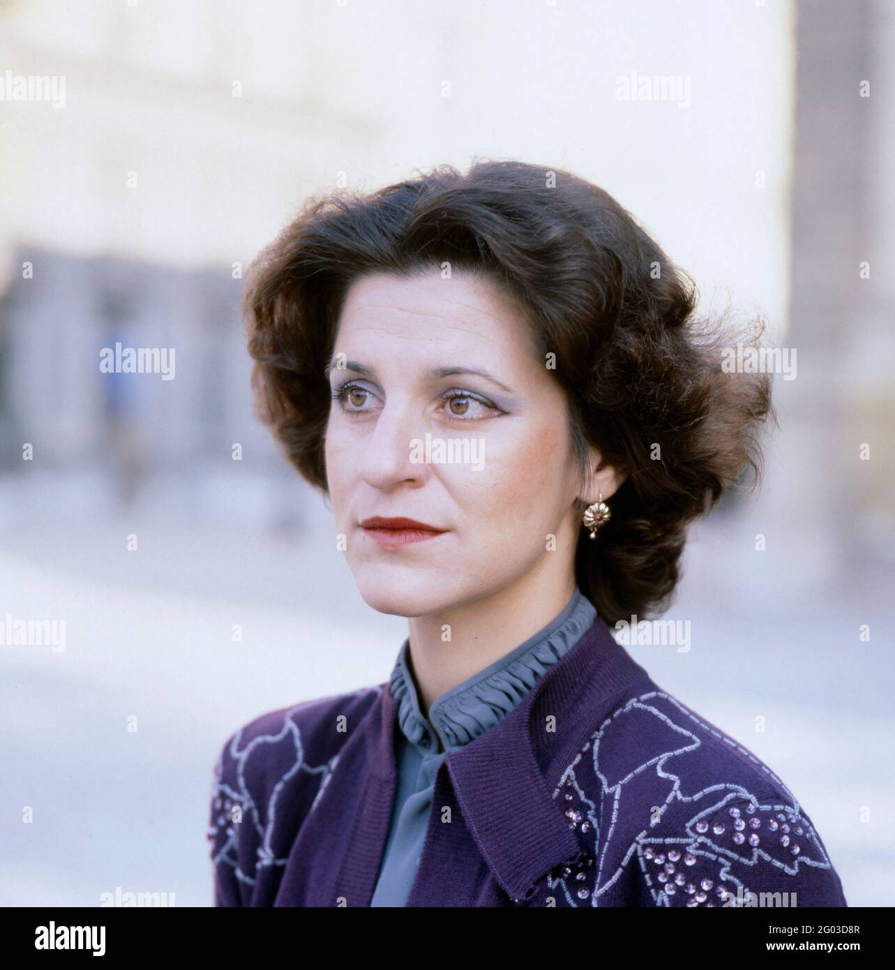 Agnes Baltsa, griechische Opernsängerin, Mezzosopranistin, Portrait ...