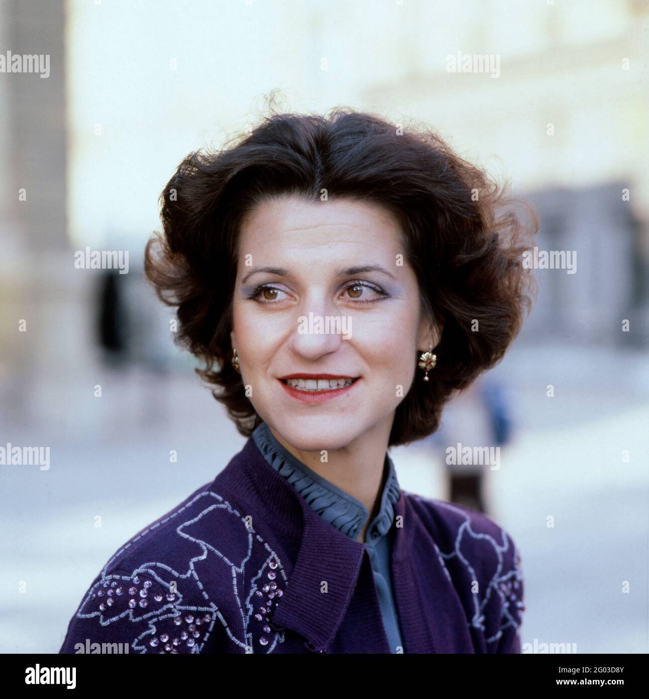 Agnes Baltsa, griechische Opernsängerin, Mezzosopranistin, Portrait ...