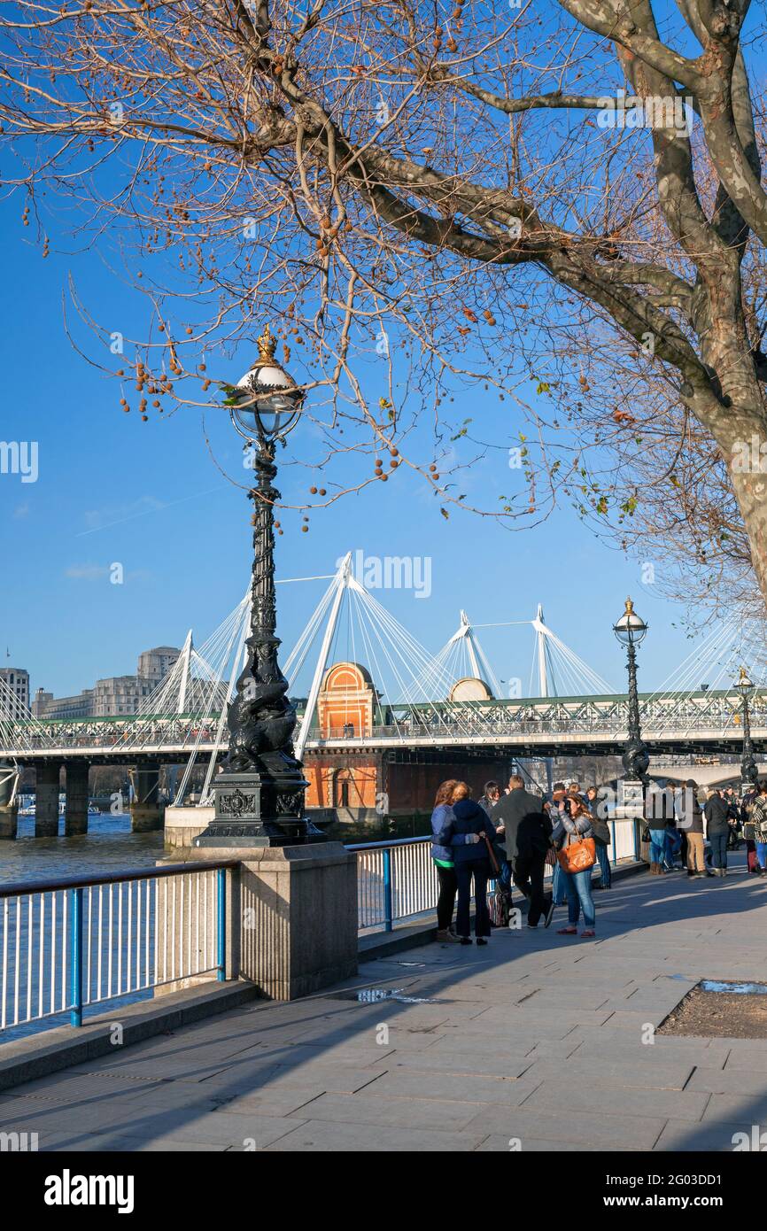 Queens park pedestrian bridge hi-res stock photography and images - Alamy