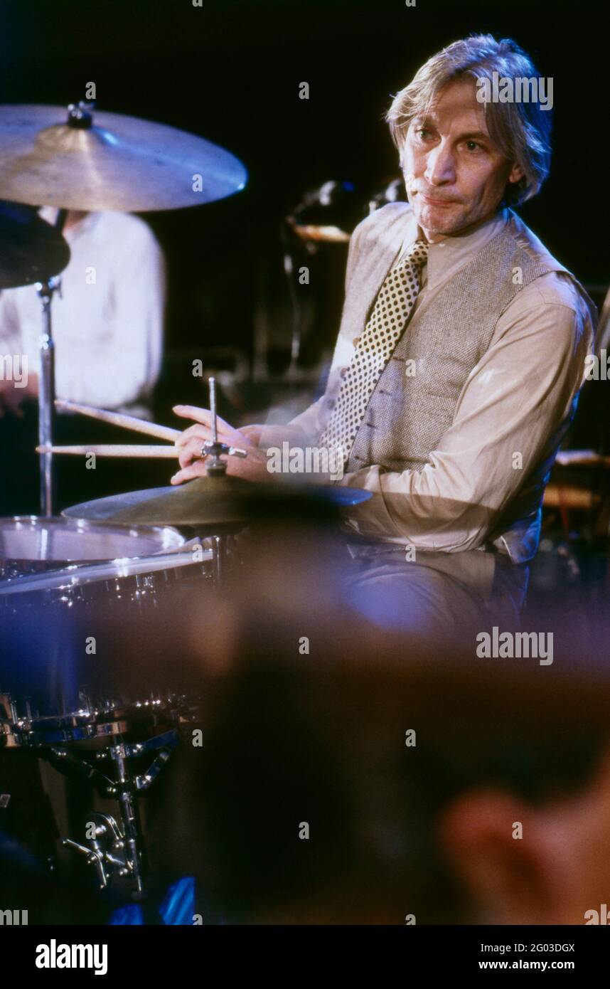 Charlie Watts, britischer Musiker, Auftritt mit seinem Orchester beim ...