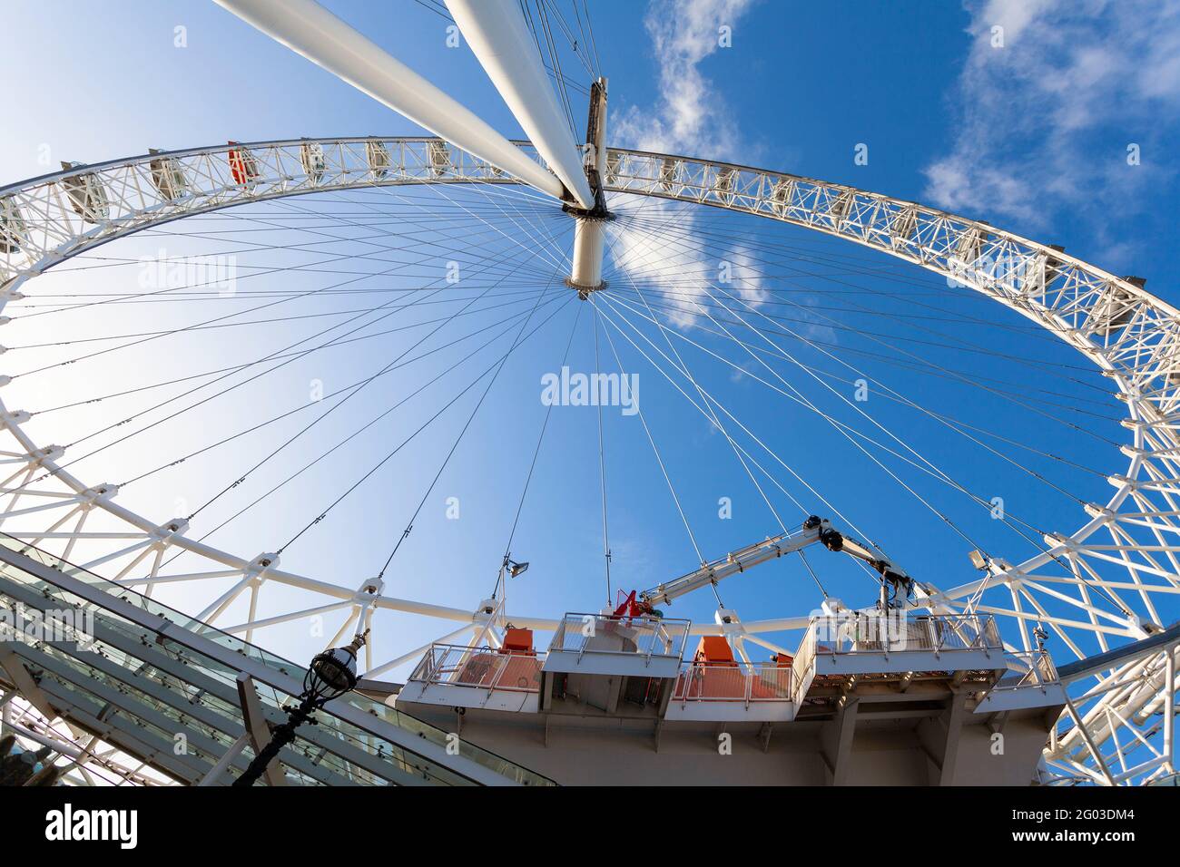 UK, England, London, The London Eye (Millennium Wheel Stock Photo - Alamy