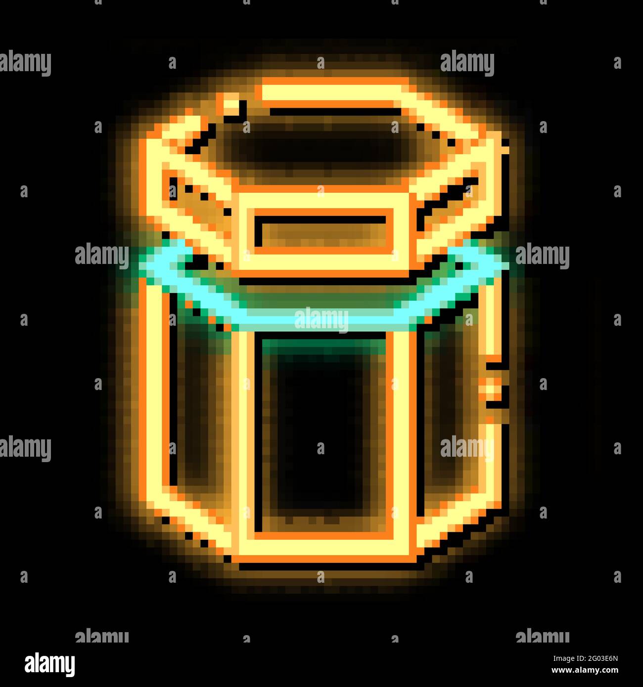 Carton Container In Hexagon Form Packaging Vector Stock Vector Image ...
