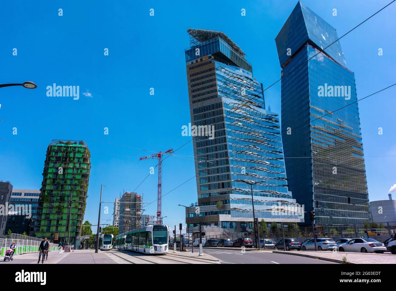 Paris, France, New Build, Modern Architecture, smart buildings, "Les ...