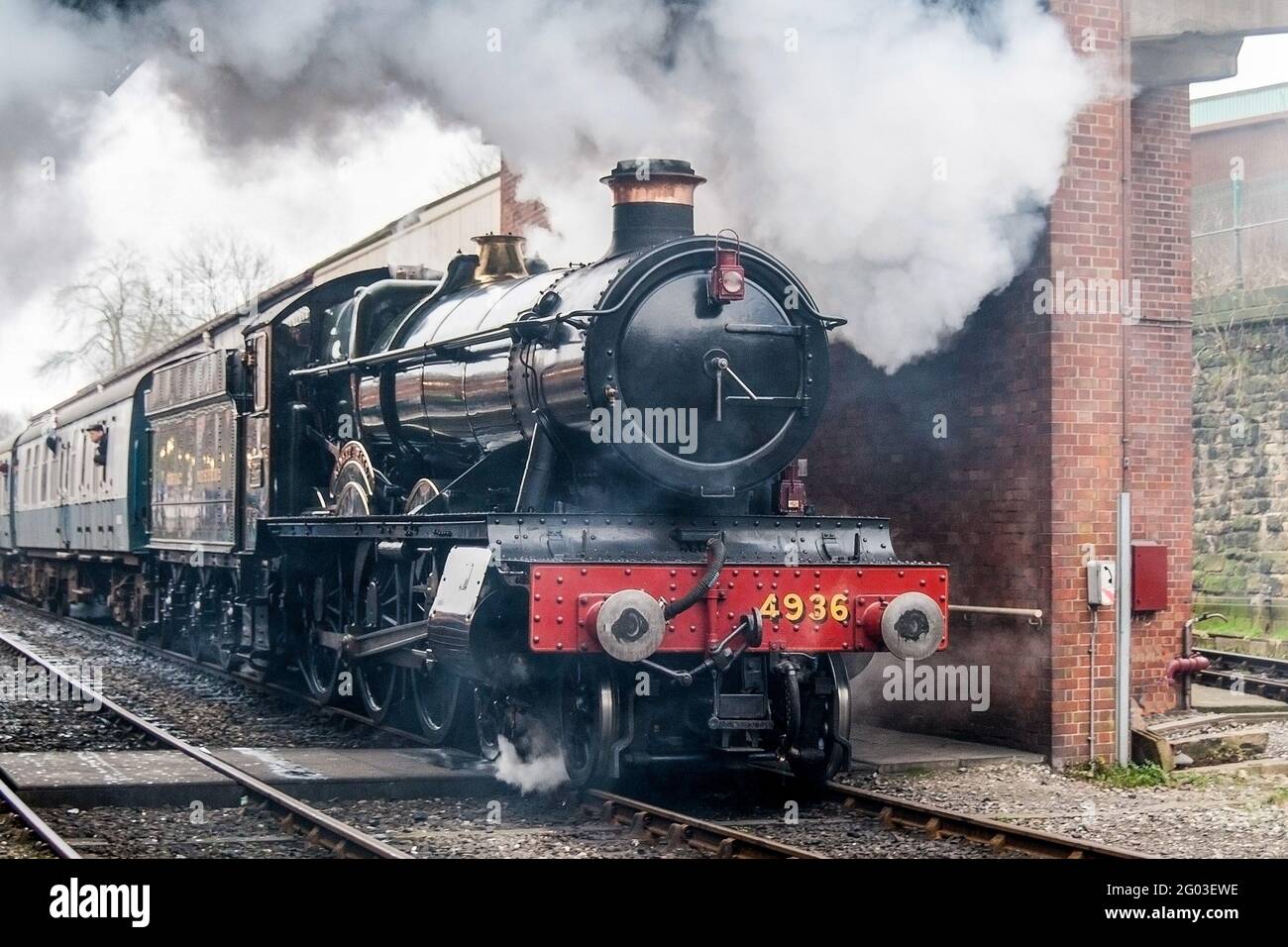 Gwr steam train hi-res stock photography and images - Alamy