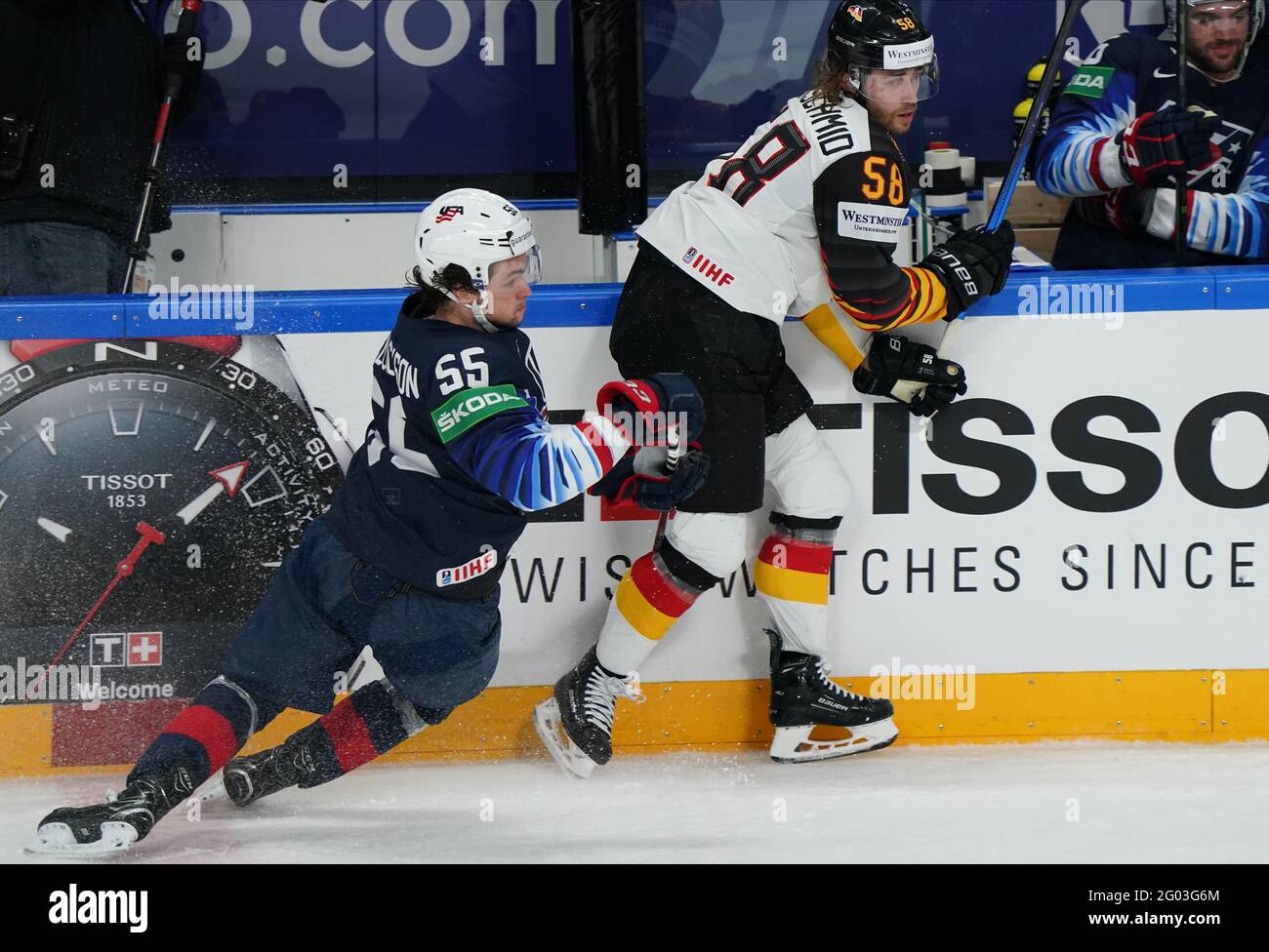 Riga, Latvia. 31st May, 2021. Ice hockey: World Championship ...