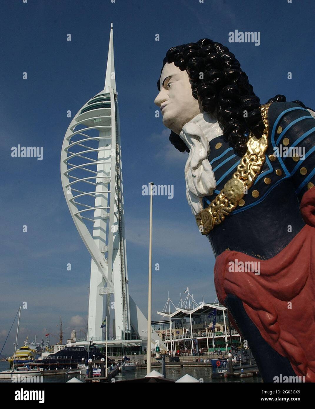 PORTSMOUTH'S SPINNAKER TOWER WHICH OPENS TO THE PUBLIC, TODAY (TUESDAY ...