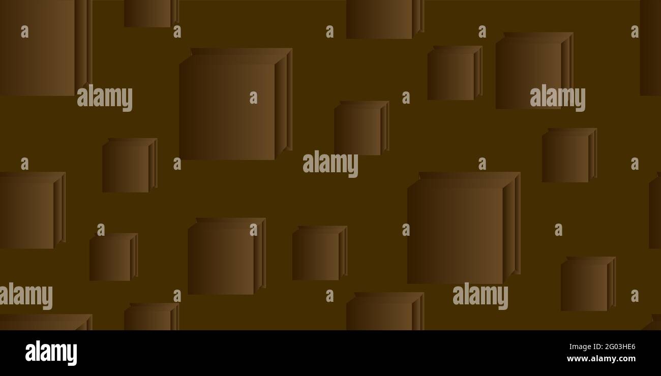 Seamless background with cubes. Square gradient shapes. Vector ...