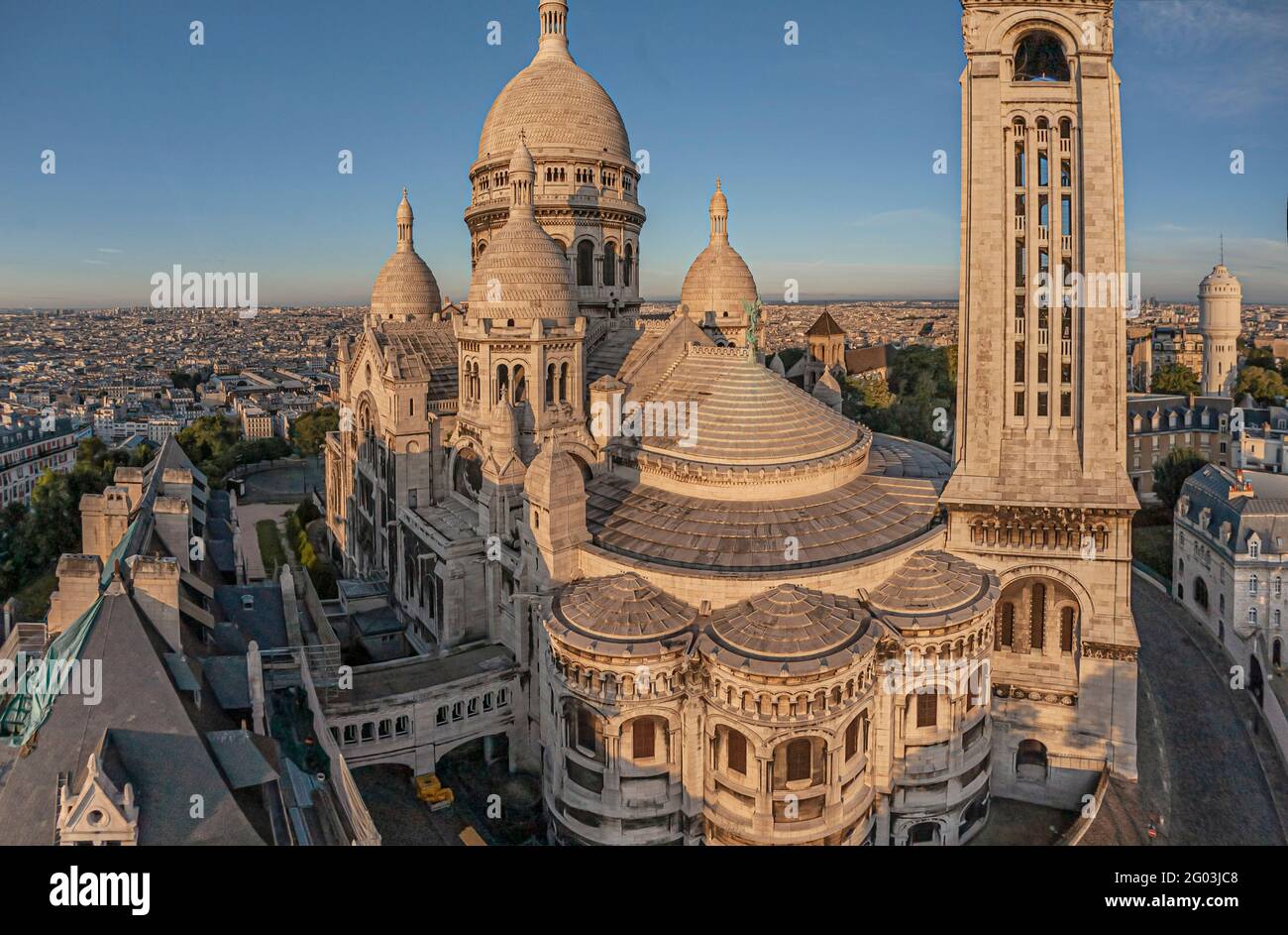 FRANCE - PARIS (75) - THE SACRE COEUR BASILICA SEEN FROM THE NORTH ...