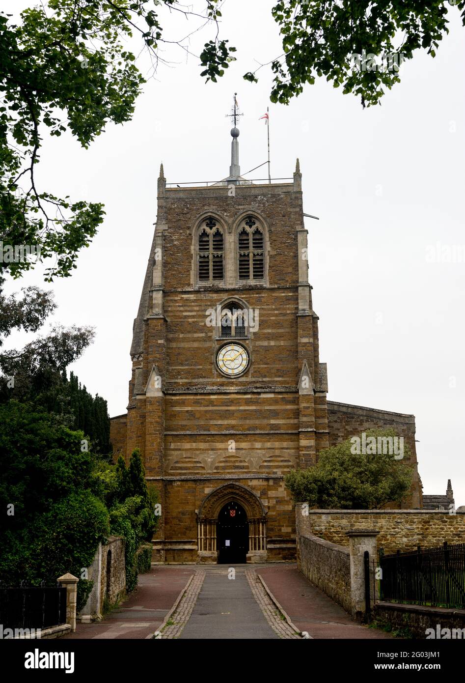 Holy Trinity Church, Rothwell, Northamptonshire, England, UK Stock ...