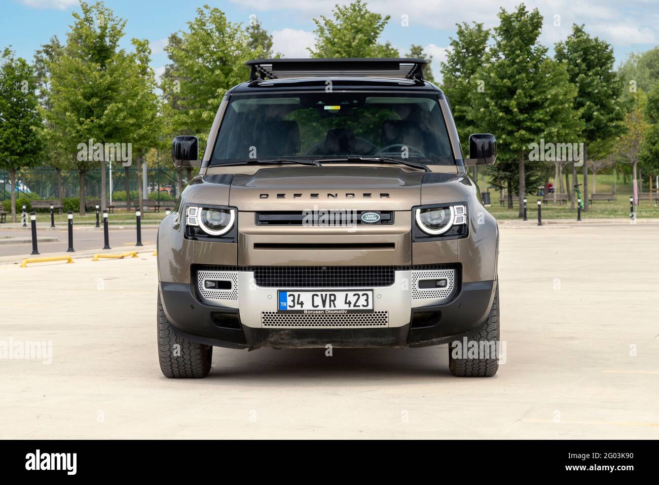 Land Rover Defender is a four-wheel drive off-road SUV from British ...