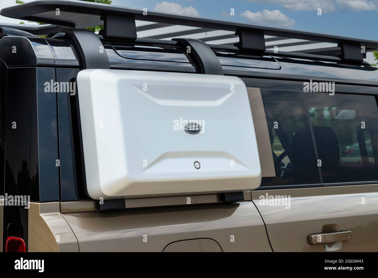 Land Rover Defender is a four-wheel drive off-road SUV from British ...