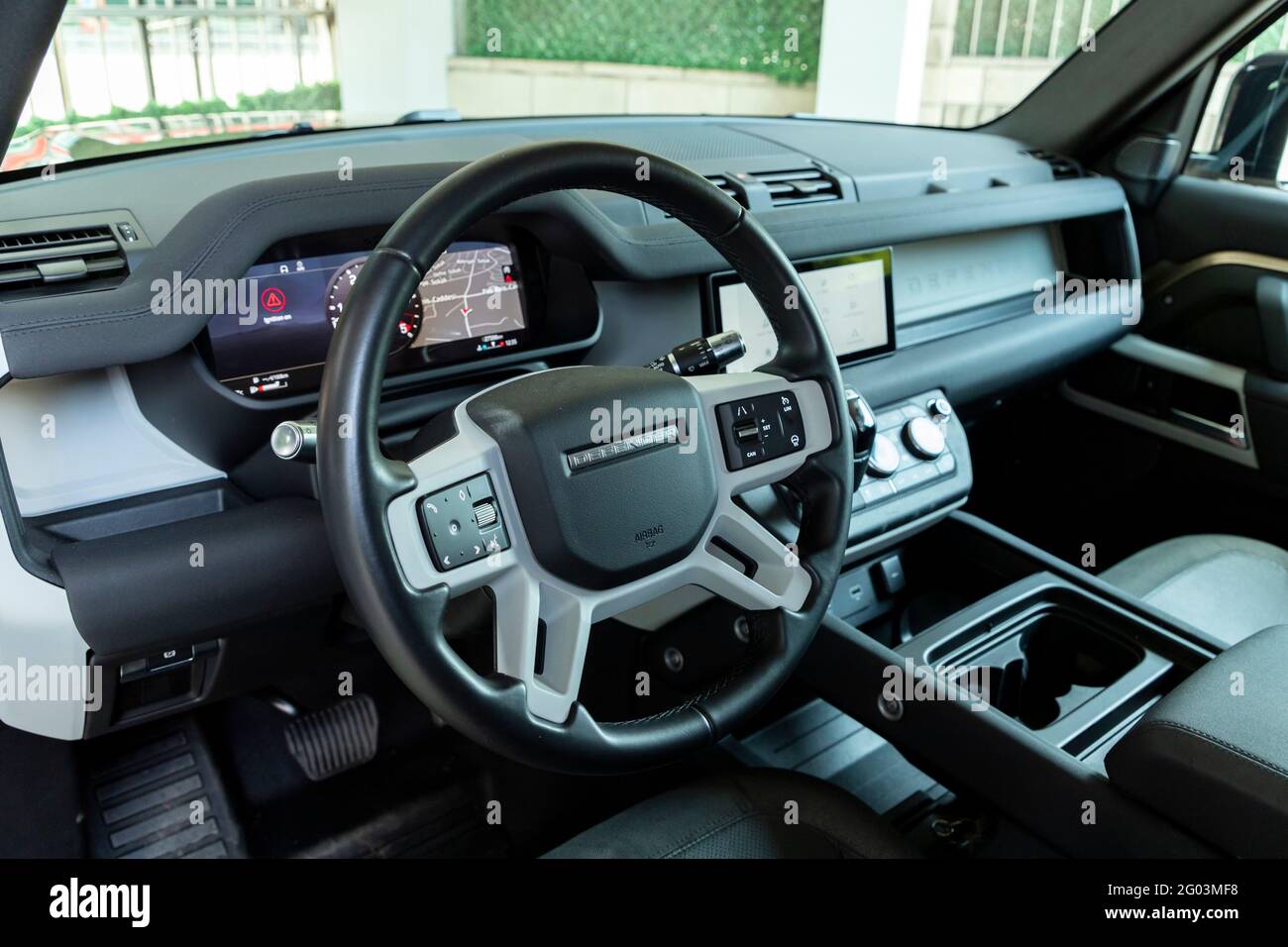 Land Rover Defender is a four-wheel drive off-road SUV from British ...