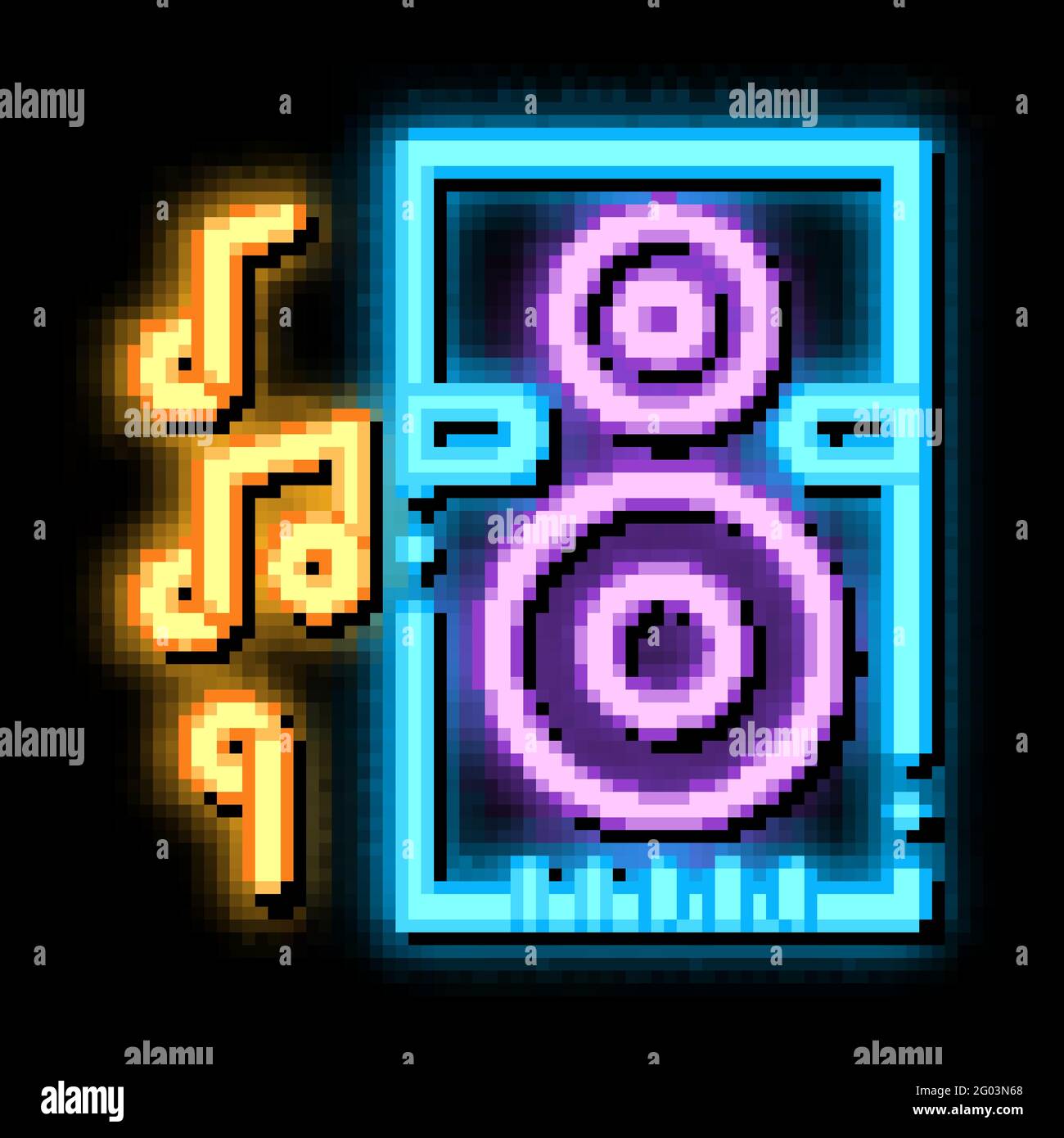 Musical Dynamic Device For Listening Songs Vector Stock Vector Image ...