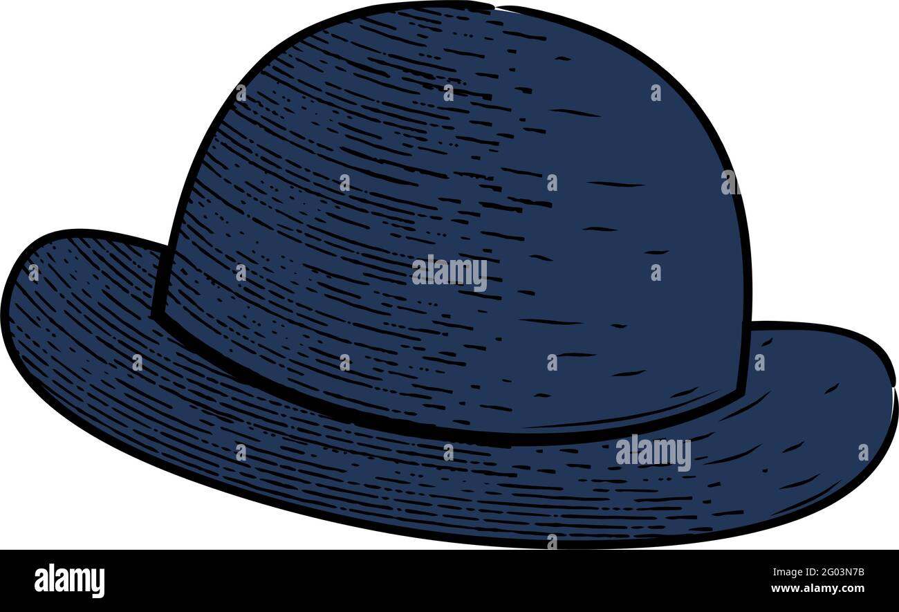 Isolated sketch of a hipster hat Stock Vector Image & Art - Alamy