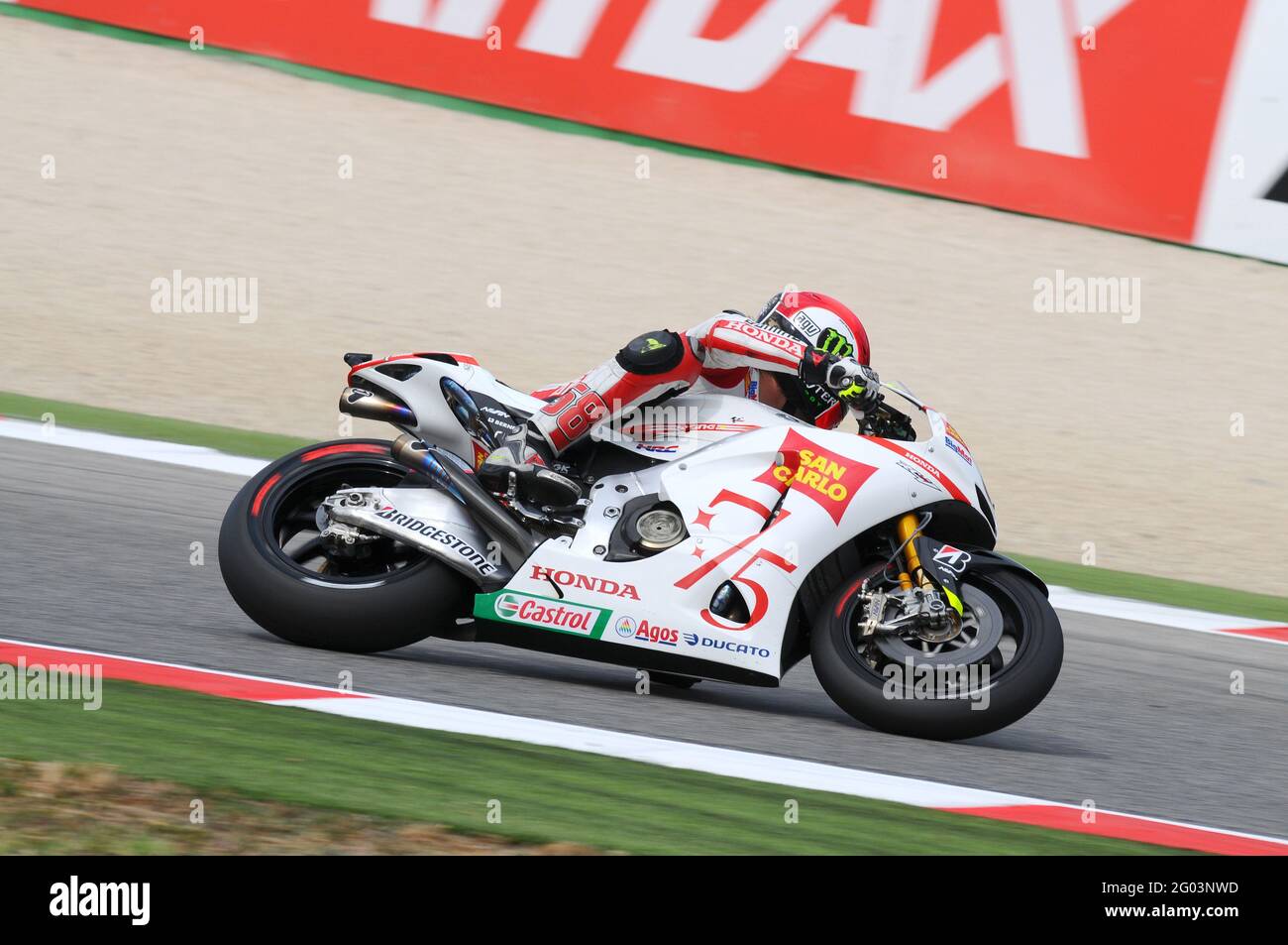 MISANO - ITALY, 2 September 2011: Marco Simoncelli Italian rider of ...