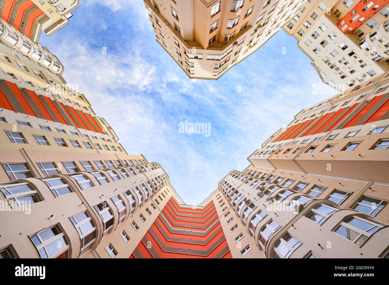 Condominium residential apartment apartments flat flats building ...