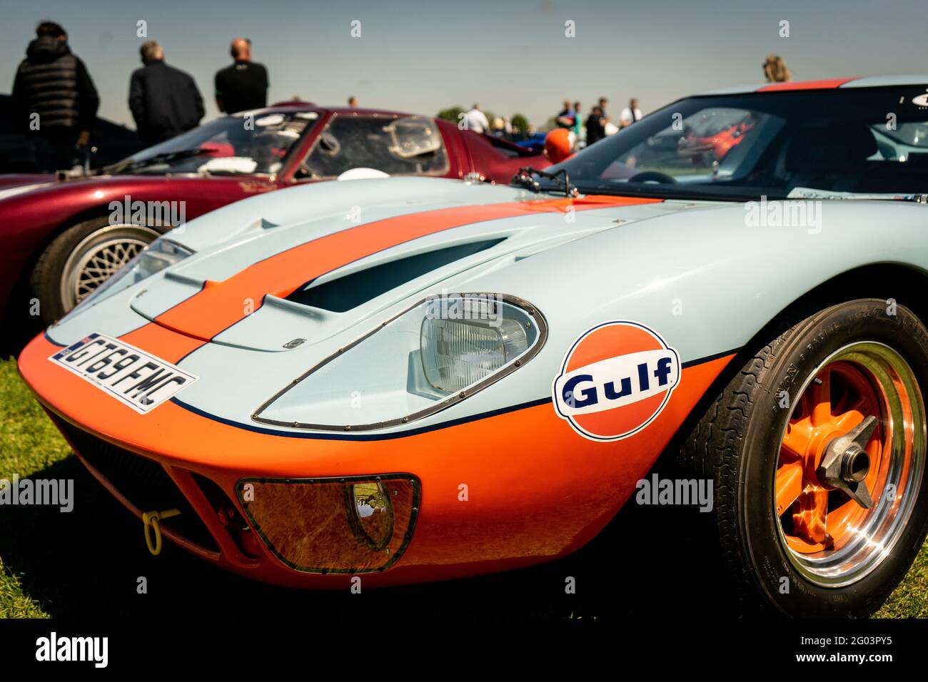 Ford GT40 Race Car Stock Photo - Alamy