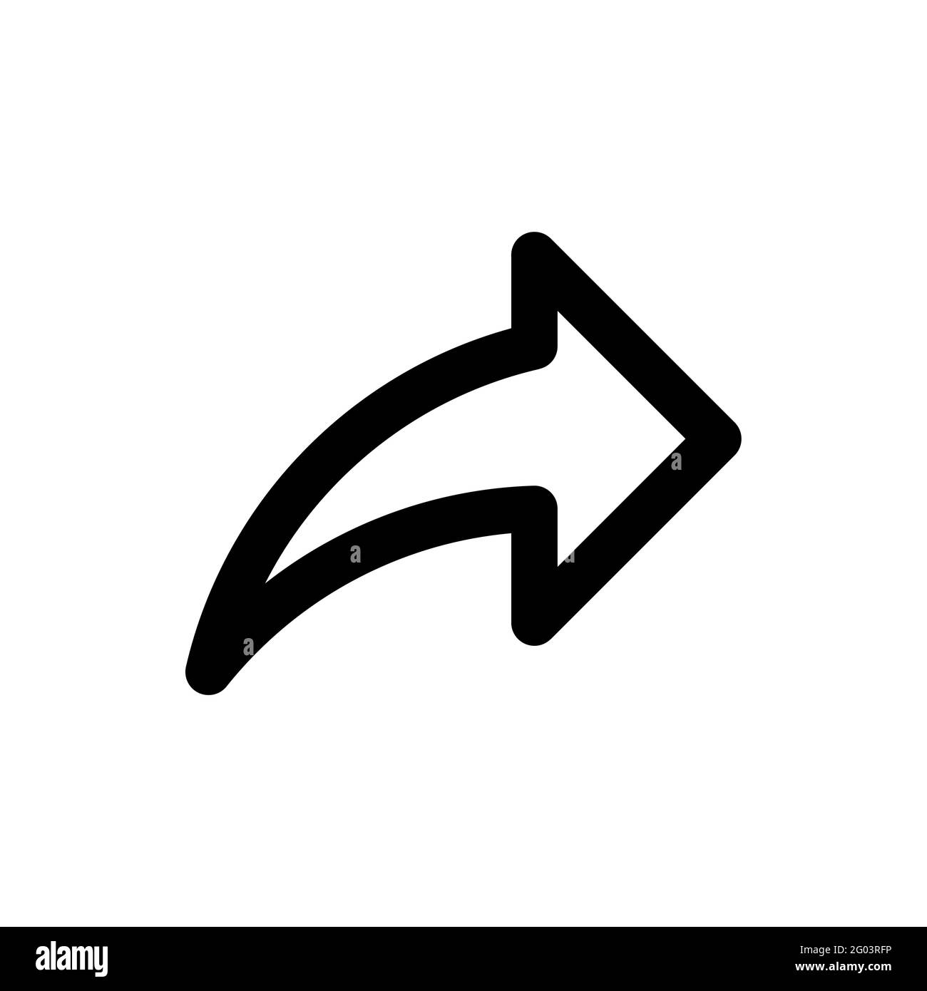 Wide arrow to the right, simple web or mobile interface vector icon Stock Vector Image & Art - Alamy