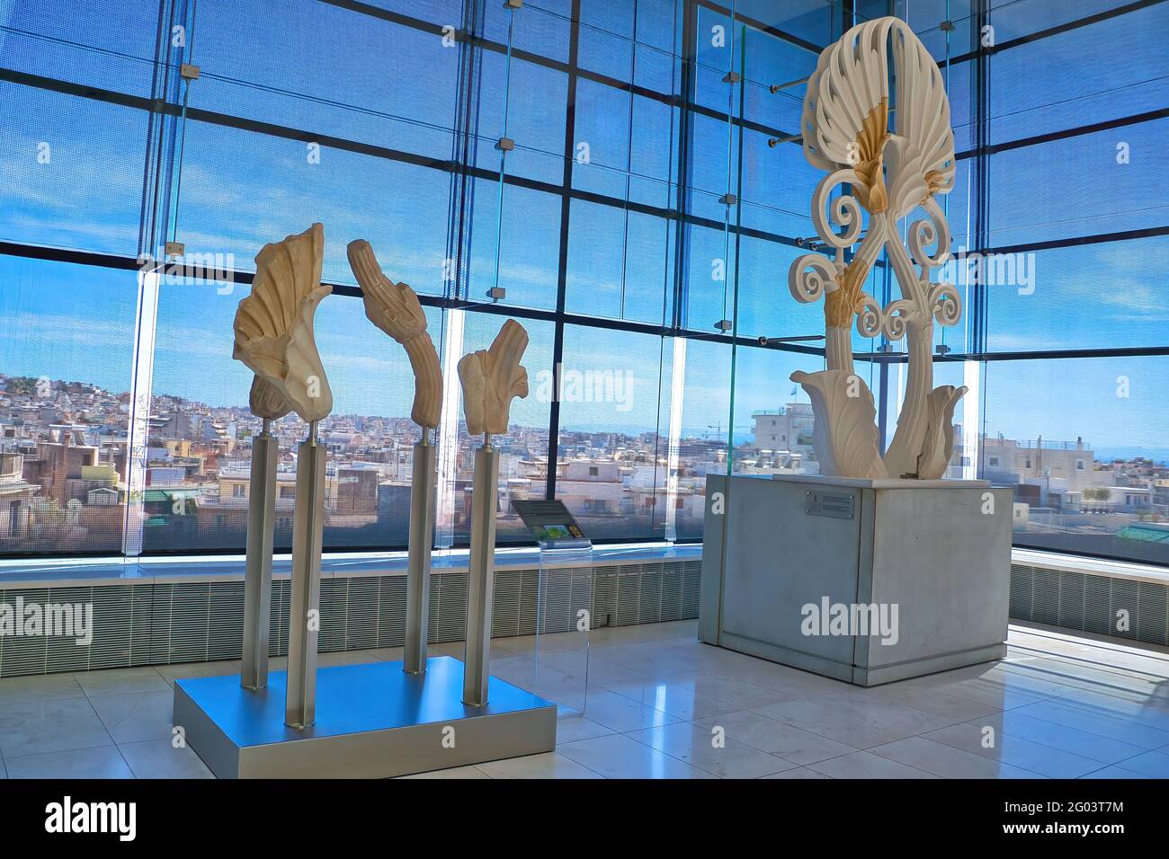 The Acropolis Museum in Athens, Statues and sculptures of the Parthenon ...