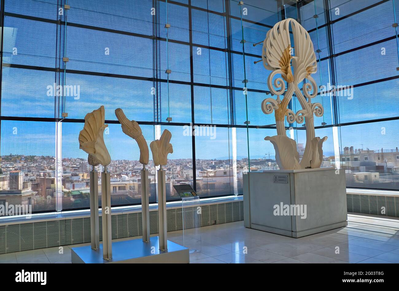 The Acropolis Museum in Athens, Statues and sculptures of the Parthenon ...