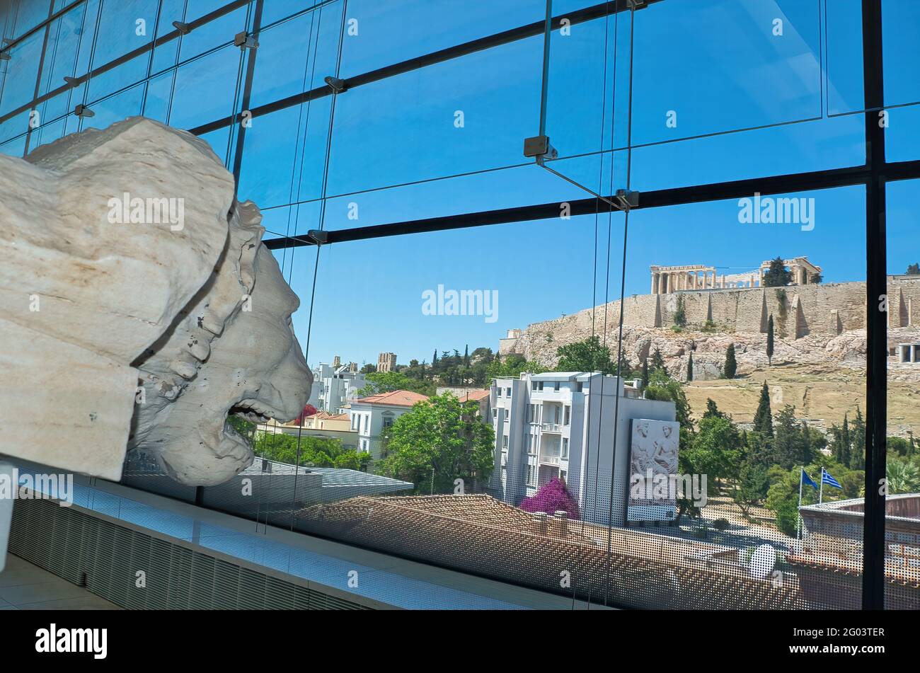 The Acropolis Museum in Athens, Statues and sculptures of the Parthenon ...
