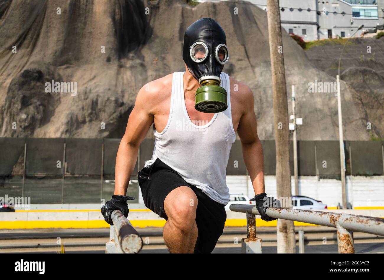 Gas Mask Training High Resolution Stock Photography and Images - Alamy