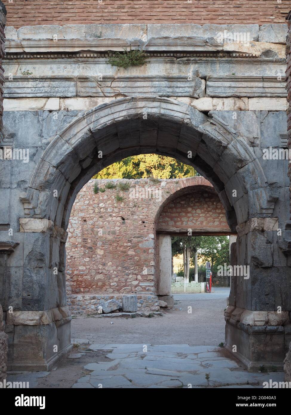 The Gate of Lefke and its water way Ancient Nicaea City Wall in period ...